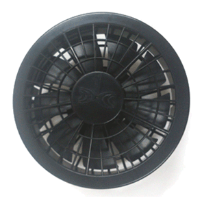 FAN2200 ファン(ブラック)1個｜2023空調服(R) ＜7.2V＞FAN2200/2300/2400ファン・LI-SUPER1/Pro2バッテリー｜作業服・空調服などユニフォーム通販の ...